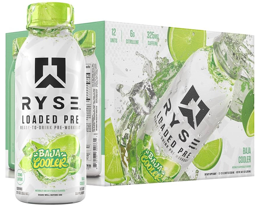 Ryse Loaded RTD listo para tomar - 12 pack — suplementosmx