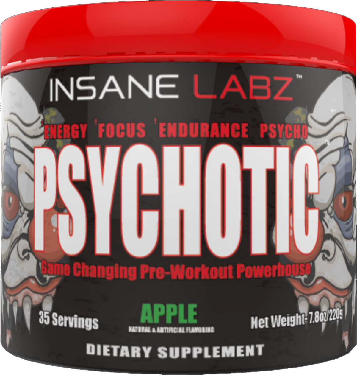 Psychotic Rojo - 35 servicios — suplementosmx