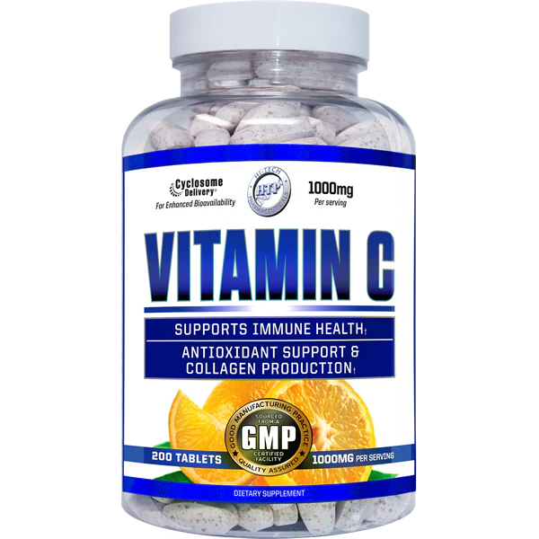 Vitamina C HTP- 200 tabs — suplementosmx