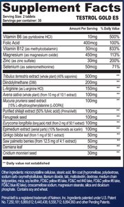 Testrol Gold 60 tabletas — suplementosmx