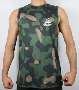 Tank Top Bad Wolf - Militar — suplementosmx
