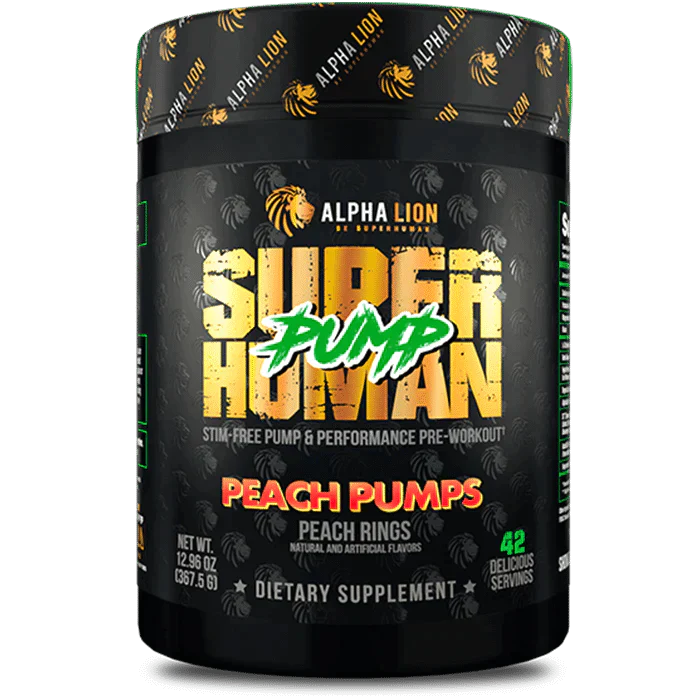 Super Human Pump - 42 Servicios — suplementosmx