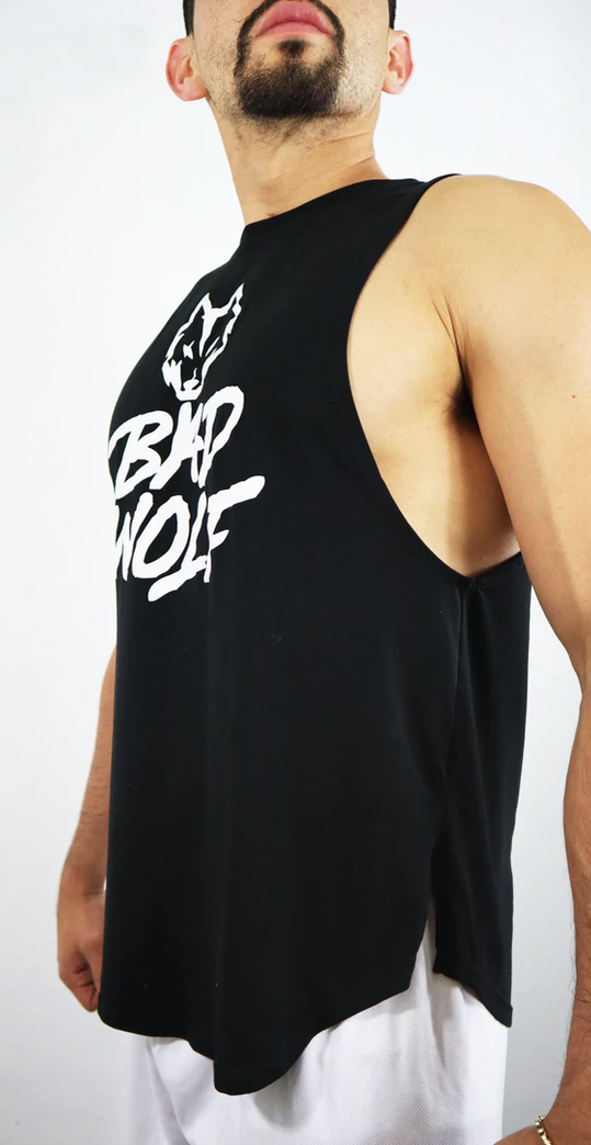 Stringer Abierta Bad Wolf - Negra — suplementosmx