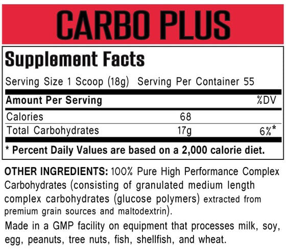 Carbo Plus Universal – suplementosmx